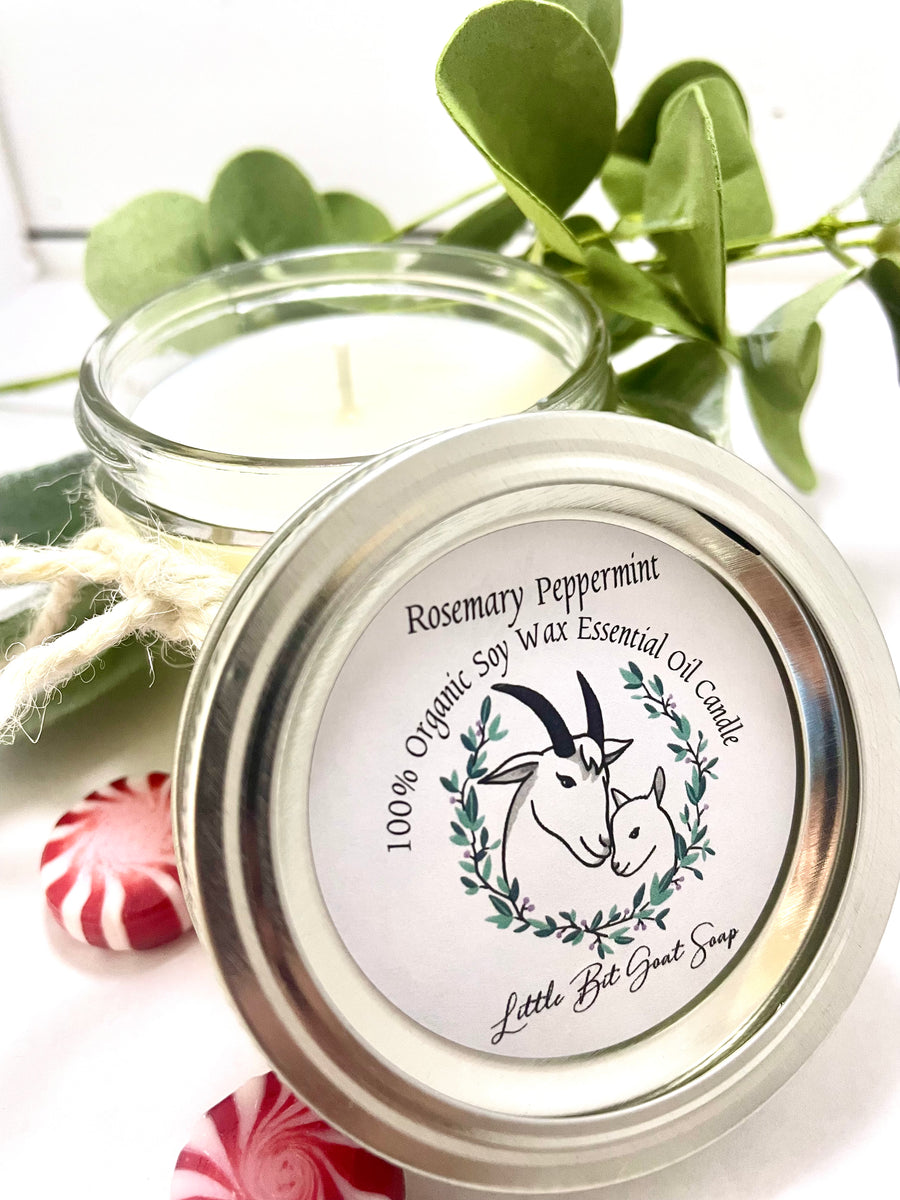 Rosemary Peppermint – Little Bit Goat Soap